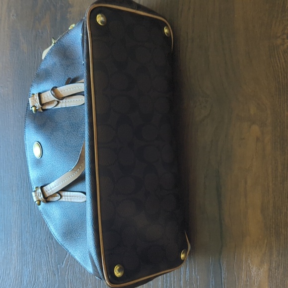 Coach | Bags | Coach Peyton Signature Cora Domed Satchel | Poshmark